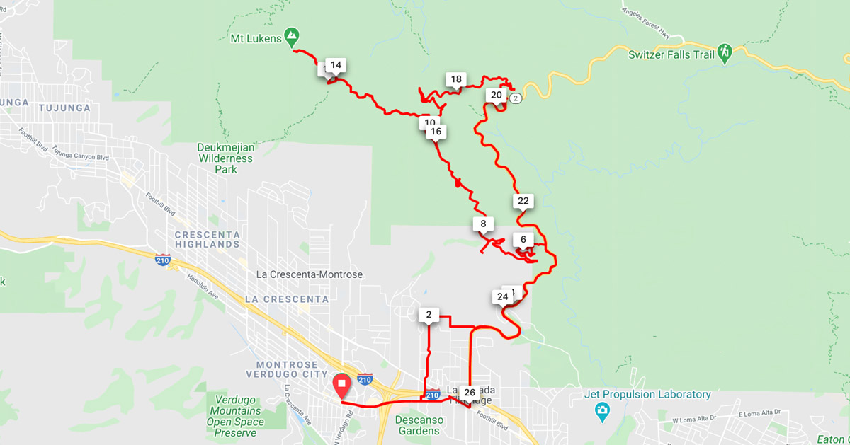 Mount Lukens Gravel Guide - Gravel Bike California gravel adventures