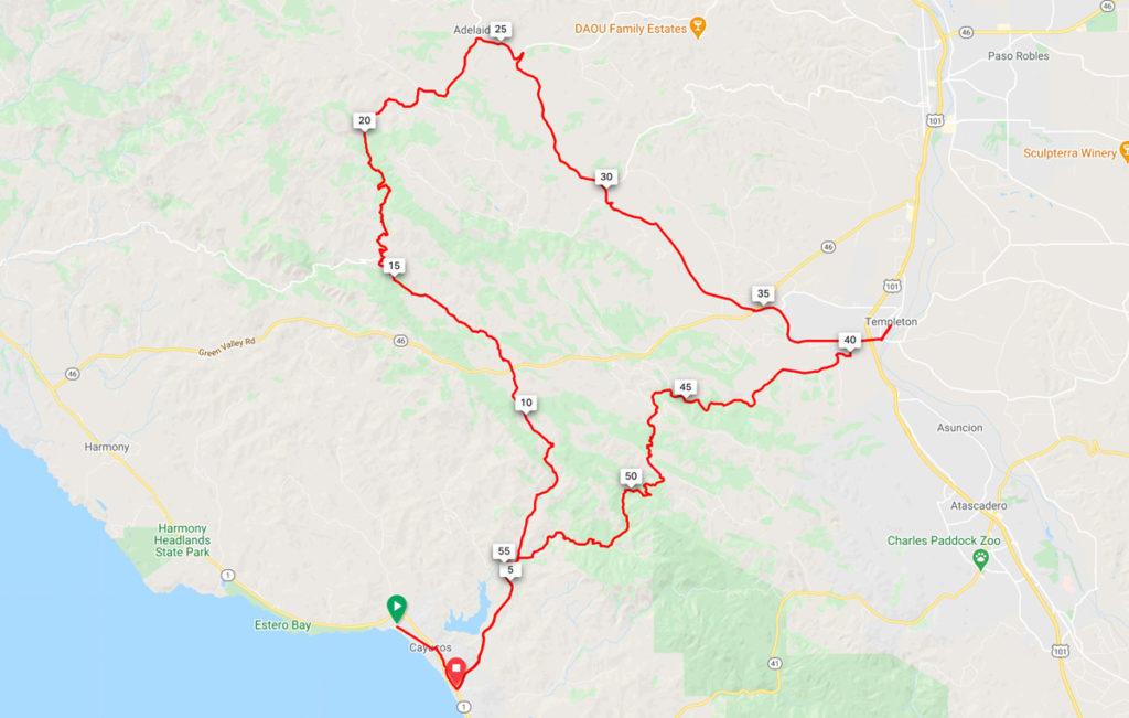 Central Coast Gravel: Cayucos to Wine Country - Gravel Bike California ...