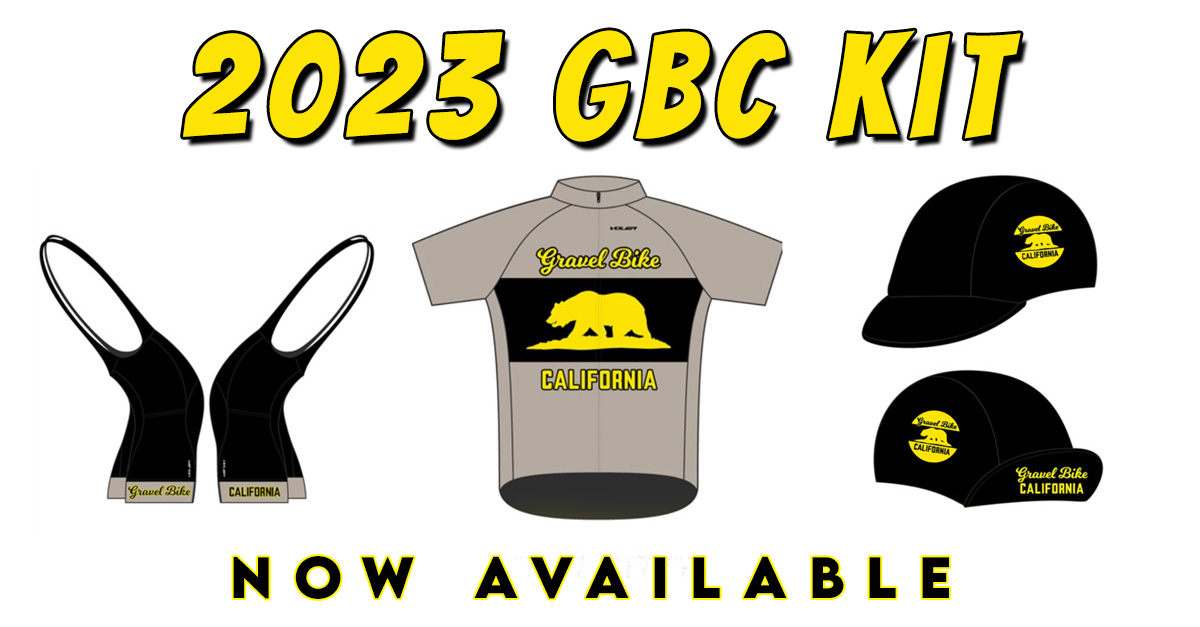 GBC 2023 Kits are LIVE - Gravel Bike California gravel adventures