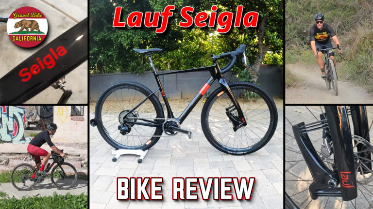 Lauf Seigla Bike Review - Gravel Bike California gravel adventures